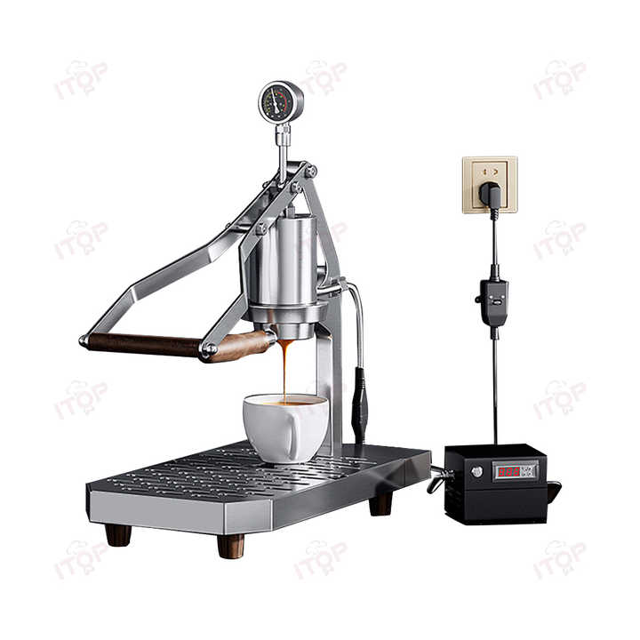 Lever Pull Manual Stainless Steel Espresso Coffee Machine Italian ...