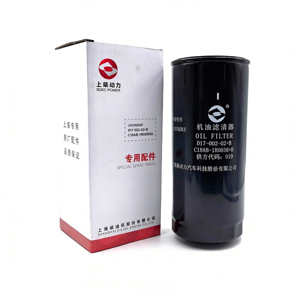 Oil Filter D17-002-02 for Shantui SD13 SD16 SD22 Bulldozer Spare Parts ...