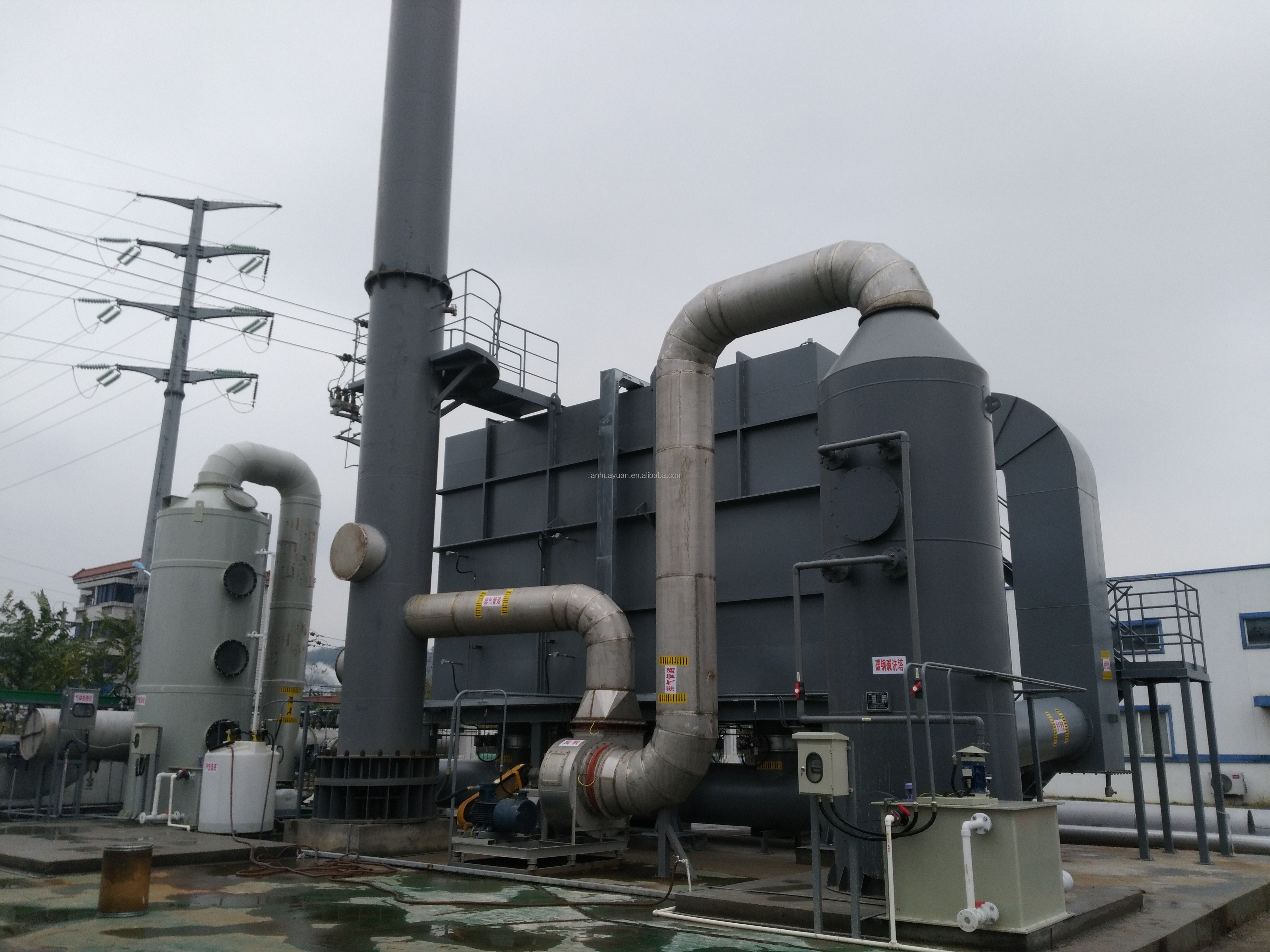 100% safe VOC waste gas treatment regenerative thermal oxidizer RTO ...