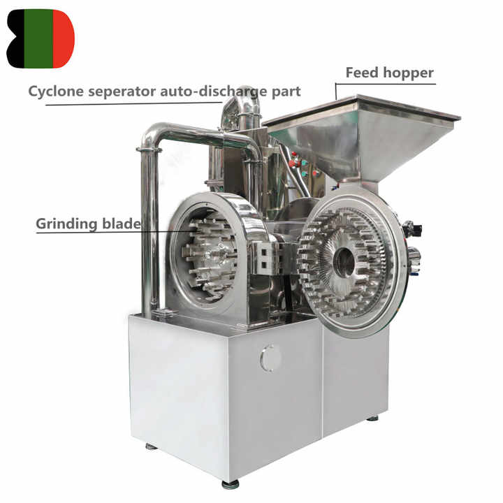 WY WLF Icing Sugar Pulverizer Grain Crusher Nuts Powder Grinder ...