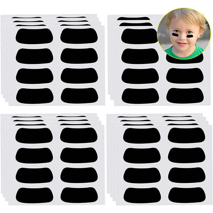 Custom Sports Face Eyeblack Stickers for Kids & Adults