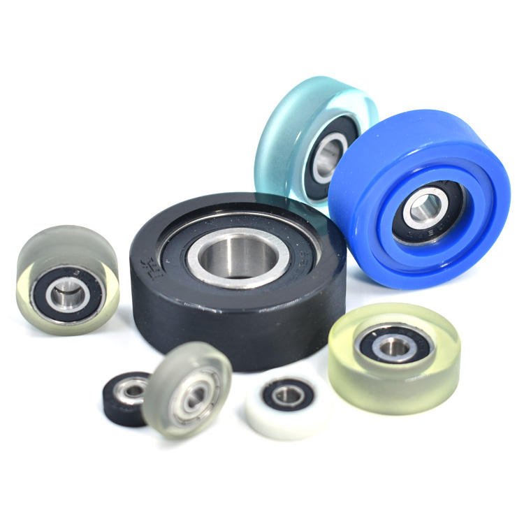Pu/polyurethane Wheels with Bearings for Low Noise & Easy Running