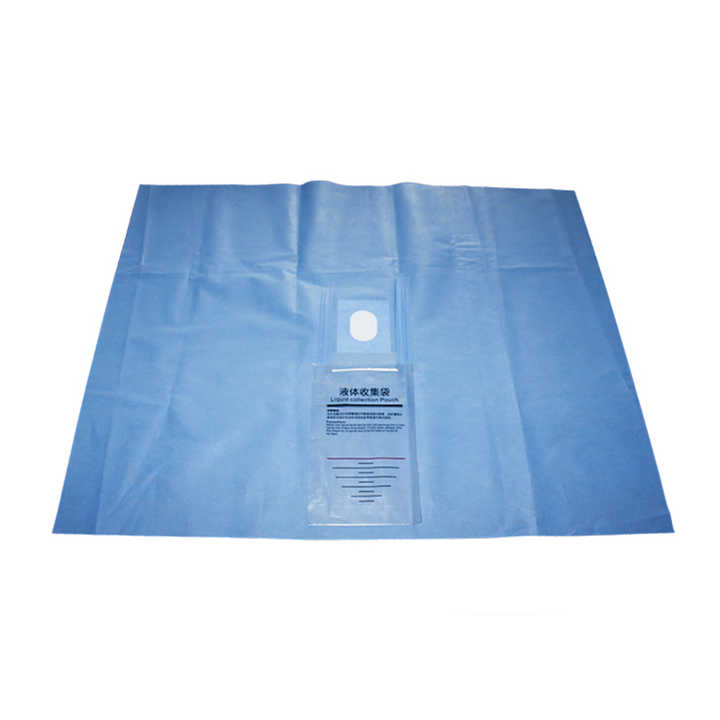 Single Use Sterilized Eye Drape Medical Consumable Disposable Sterile ...