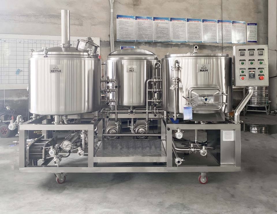 200L STAR Series 3-Vessel Brewhouse Micro Beer Brewery Equipment ...