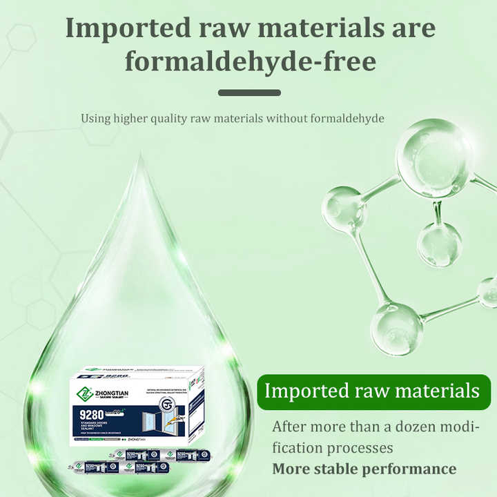 ZHONGTIAN Silicone Sealant - Versatile Glass Glue Solution