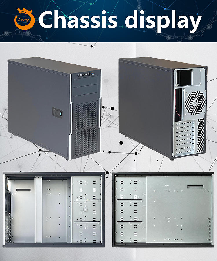 Zhenlong full-tower NAS chassis chassis ITX MATX ATX EATX 15 disk hot ...