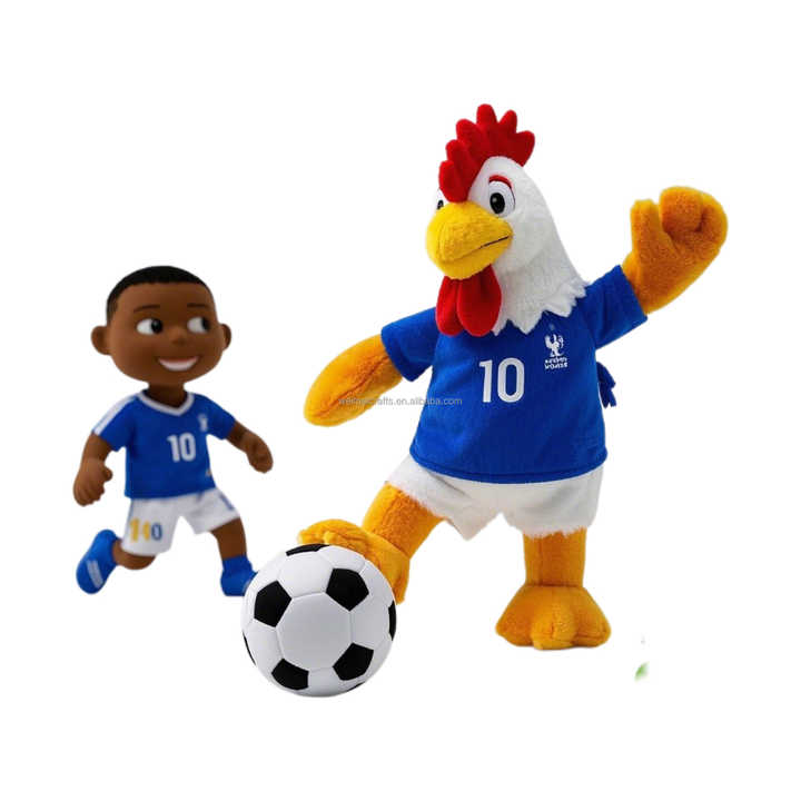 2026 High Quality World Football Mascot Custom Plush Toys Unique ...