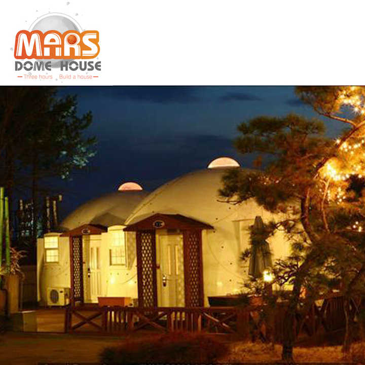 Cheap FRP Modular Tiny Prefab Mobile Dome House for Home