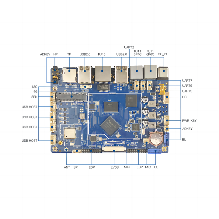 Wholesale Custom Ddr4 8gb Embedded Board Motherboard For Mini Pc Aio Arm Android Embedded Board