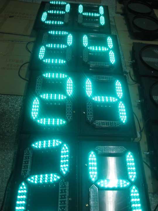 Traffic Light LED Countdown Timer 0-199s LED Count Down Timer Traffic ...