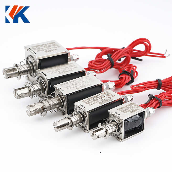 KK-0630B Strong Traction Electromagnet Actuator Long Stroke Push-Pull ...