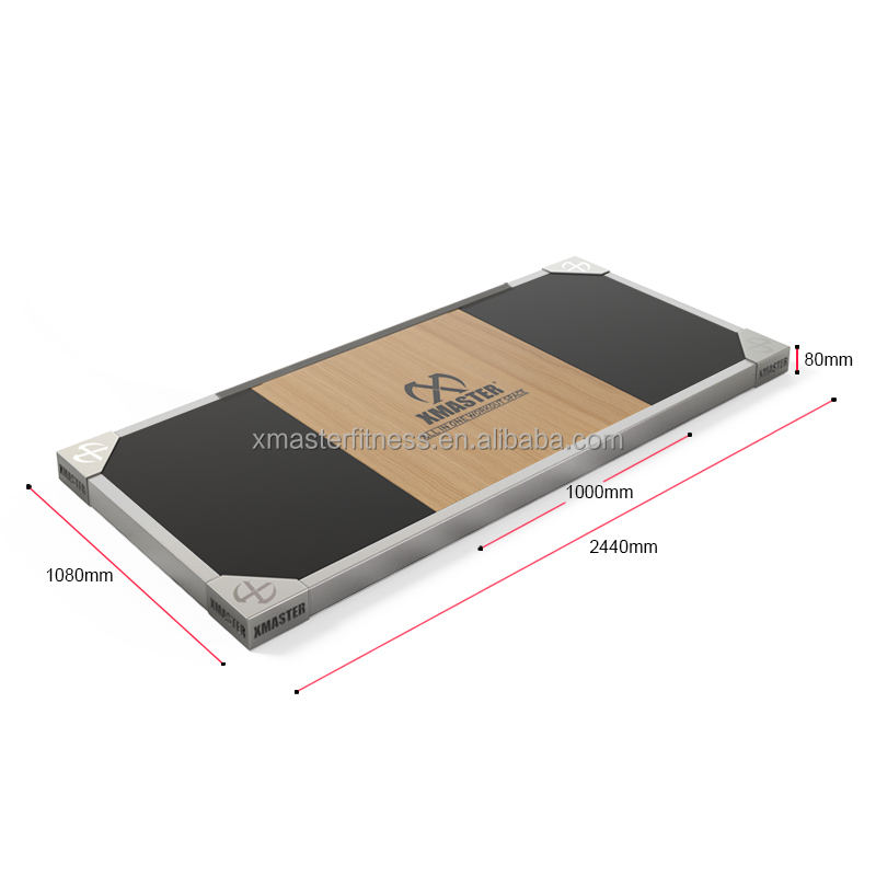 Home Gym Use Deadlift Platform Wooden Deadlift Platform Rubber ...