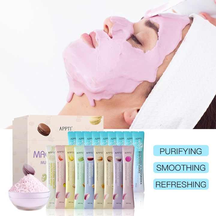 OEM SPA Beauty Mask Powder Vegan Collagen Female Skin Care Facial Mask ...