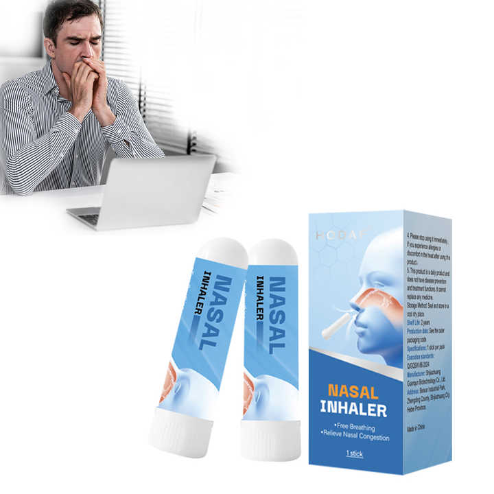 Popular 2024 Nasal Inhaler Nose Spray Bottle Mint Cylinder Nasal ...