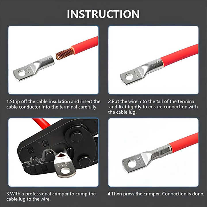 Cable Lug Terminal Lugs - Reliable Wire Crimping Solutions