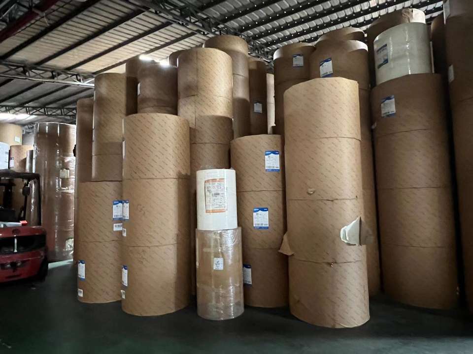 HUAXIA SUN PAPEL StarBlanc C1S Ivory Board papel 250gsm rolo de papel ...