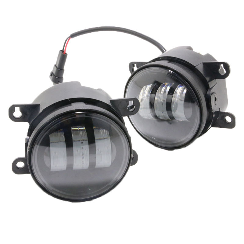 Front Fog Lights Modified with LED Yellow and White Fog Lights Suitable ...