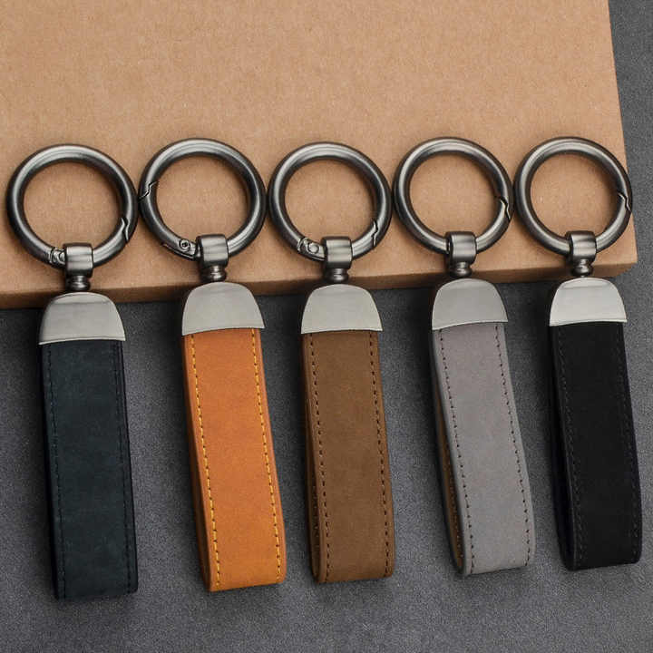 New Style Luxury Genuine Custom Pu Leather Car Key Holder/car Leather ...