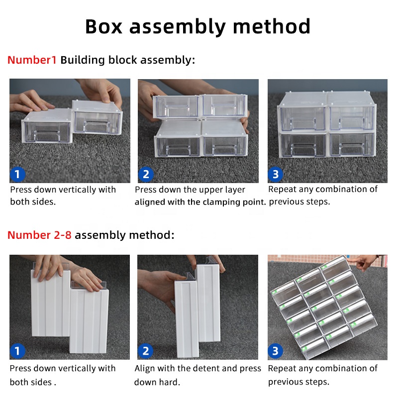 Verified Supplier Plastic Drawer Dividers Safe BPA-Free Material ...