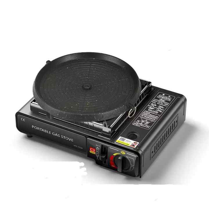 Portable Gas Powered Stove Burner – Stainless Steel Butane Cooker for ...