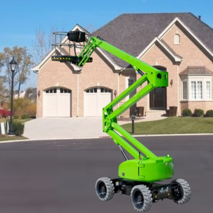 Diesel Hydraulic Boom Lift Elevator Articulated Track Spider Self ...