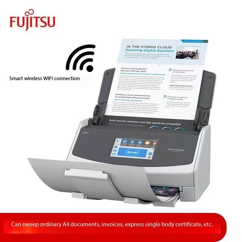 Fujitsu ScanSnap Ix1600 High-Speed HD Color Automatic Wireless Document ...