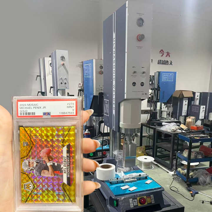 PSA Grading Card Plastic Slabs Case Sealing Welding Equipment Rigid ...