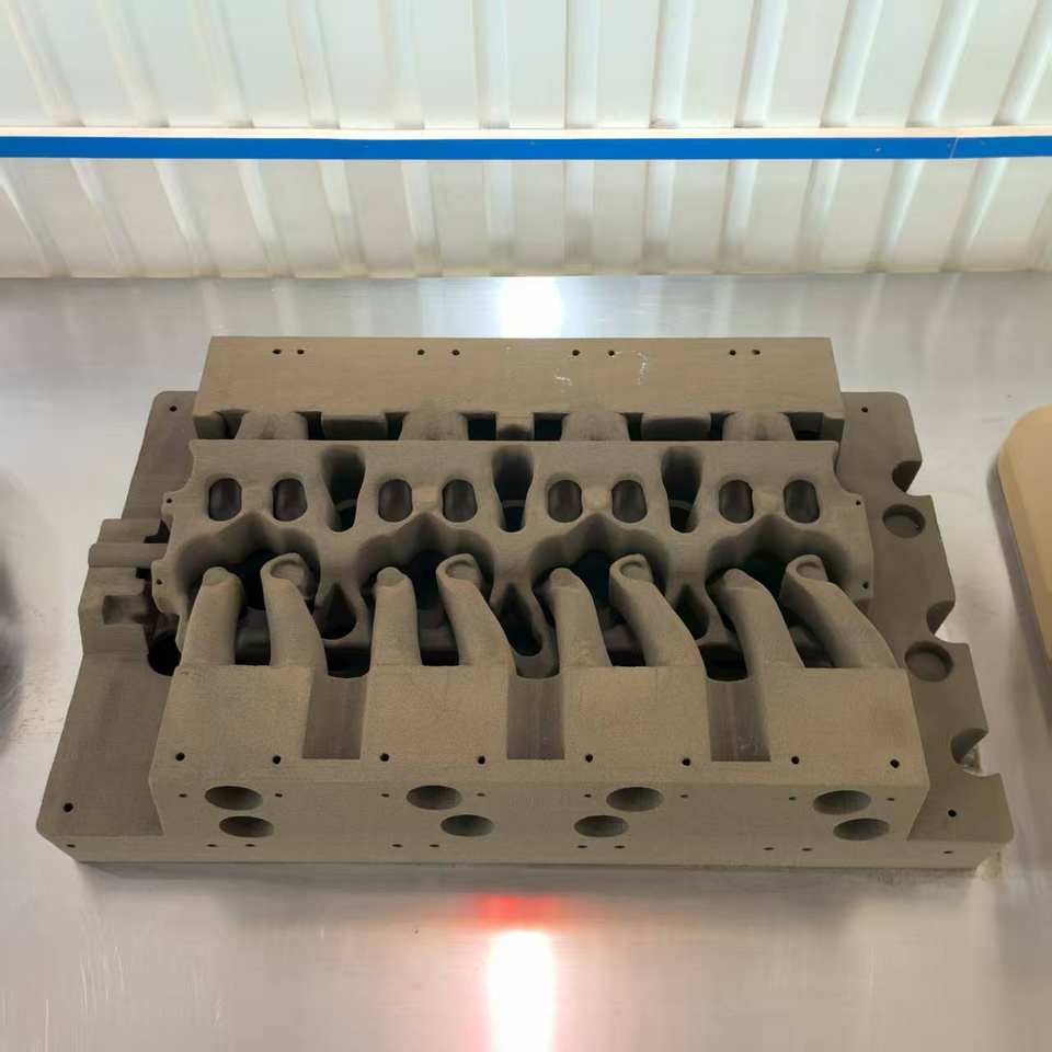 3D Printed Sand Cores for Impeller Casting Moulds