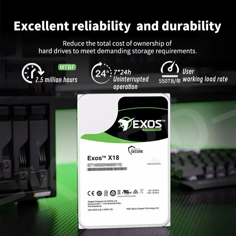 New Arrivals Sea Gate Enterprise Internal HDD 4TB 8 10TB 12 16TB 18TB ...