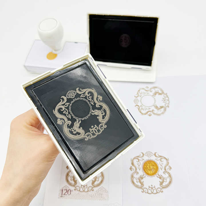 Custom Multi-Color Stamp - Souvenir Flash Stamp for Scenic Spots