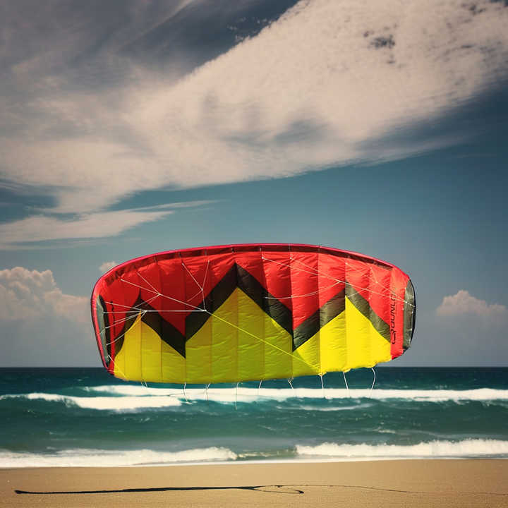 Beginner-friendly Parafoil Traction Quad Line Kite for Adults