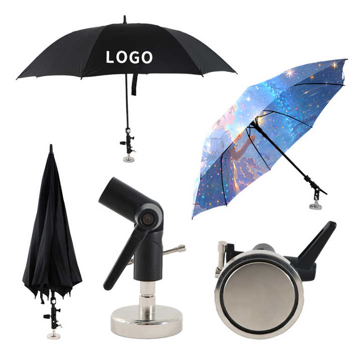 Big Size Garden Parasol Umbrella for Camping - Magnetic Base