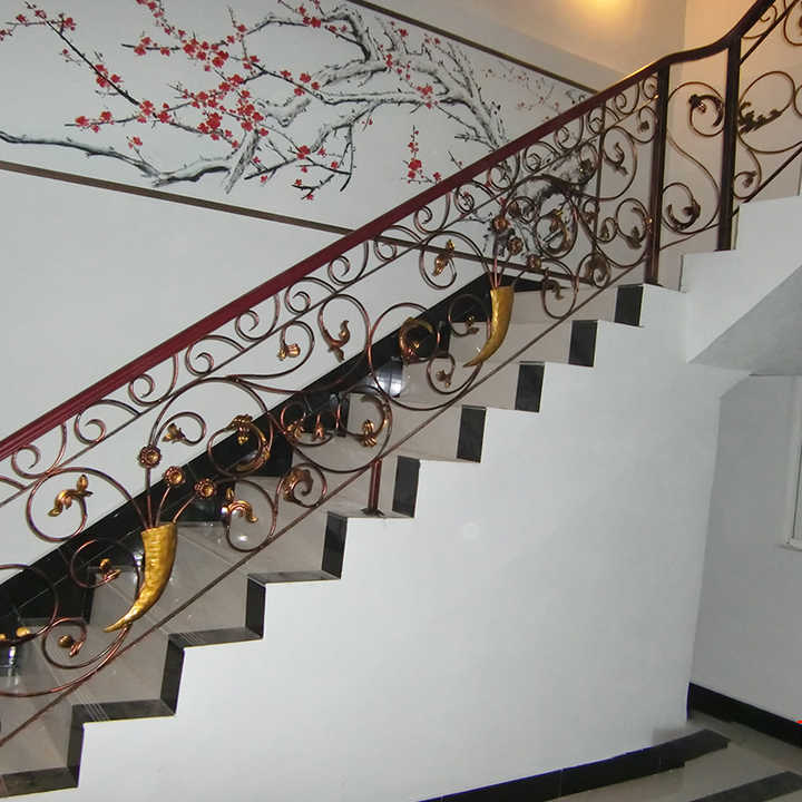 Luxury Hotel Stair Railing Handrail for Hotel Lobby - HOTIAN