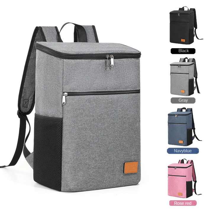 Waterproof Thermal Insulation Backpack with Zipper and Handle Durable ...