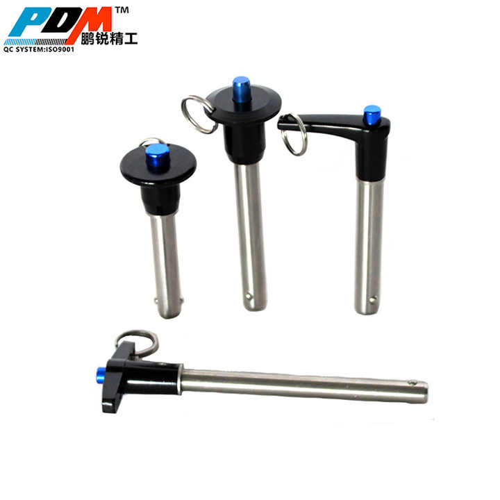 Detent Ball Lock Pin Threaded Stainless Steel Wire Linch Pin Pins For ...