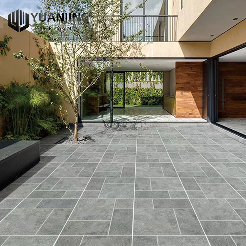Villa Courtyard Ecological Exterior Floor Tiles 600x600 Parking Square ...