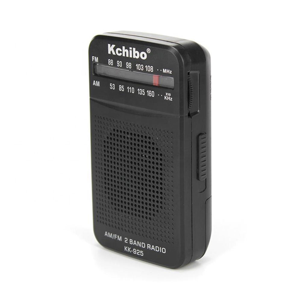 Portable AM FM Radio - Mini 2 Band Pocket Receiver with Built-In ...