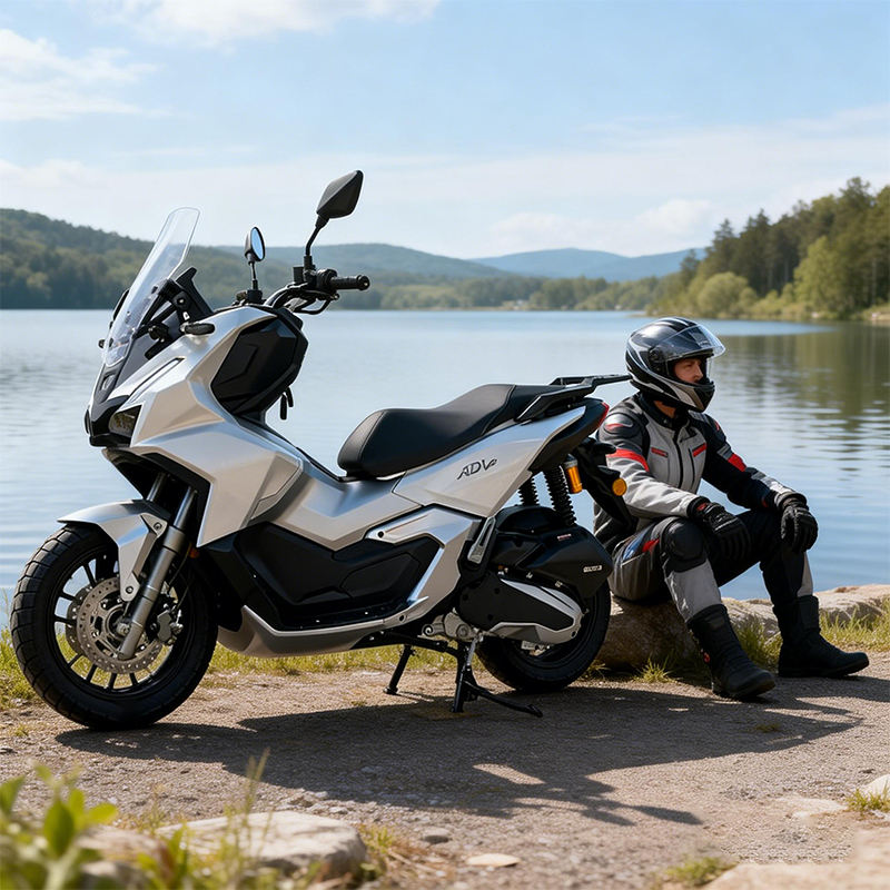 ADV200 Powerful ADV200CC EFI Brushless Gasoline Motorcycle Water-Cooled ...