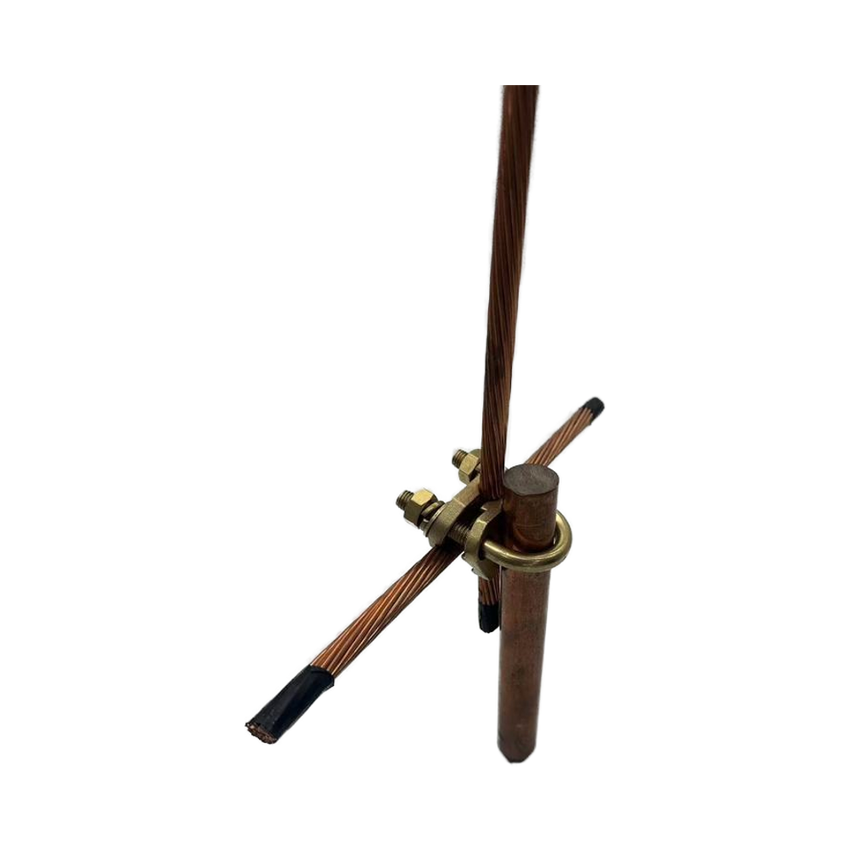 U-shaped All-Copper Grounding Lead Clamp - Lightning Protection