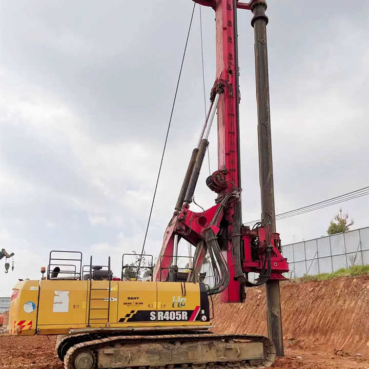 Hot Selling Used SR405 Construction Rotary Drilling Rig Good Condition ...