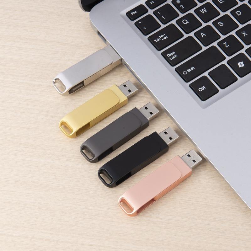 Longima USB Flash Drive - 64G Dual Purpose for Computer & Mobile