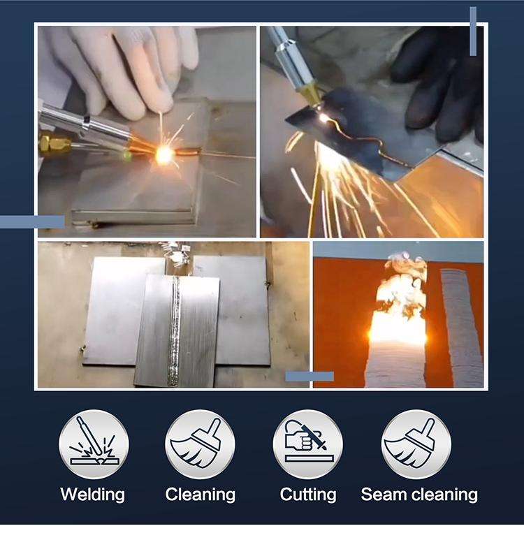 New Handheld Pulsed Fiber Laser Welding Machine with External Wire ...