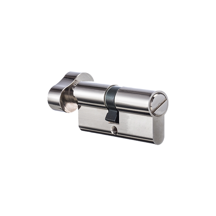 Euro Profile Brass Double Door Lock Cylinder for Bathroom Chrome Plate ...