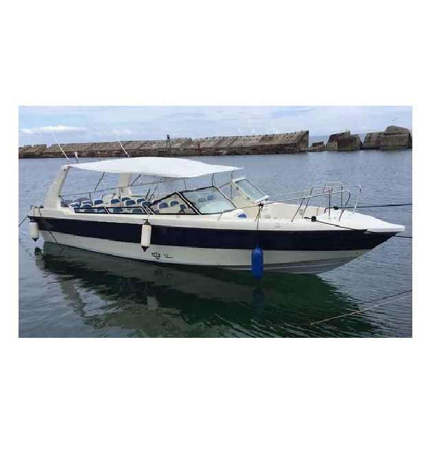 High Speed FRP Passenger Boat Without Roof - 21-30 Capacity