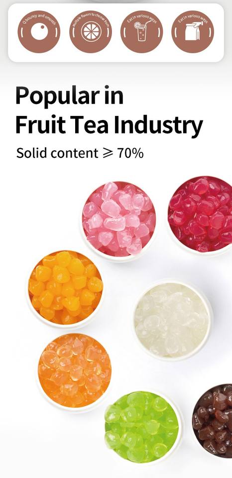 Various Flavor Factory Customized Mouthfeel Unique High Dietary Fiber ...