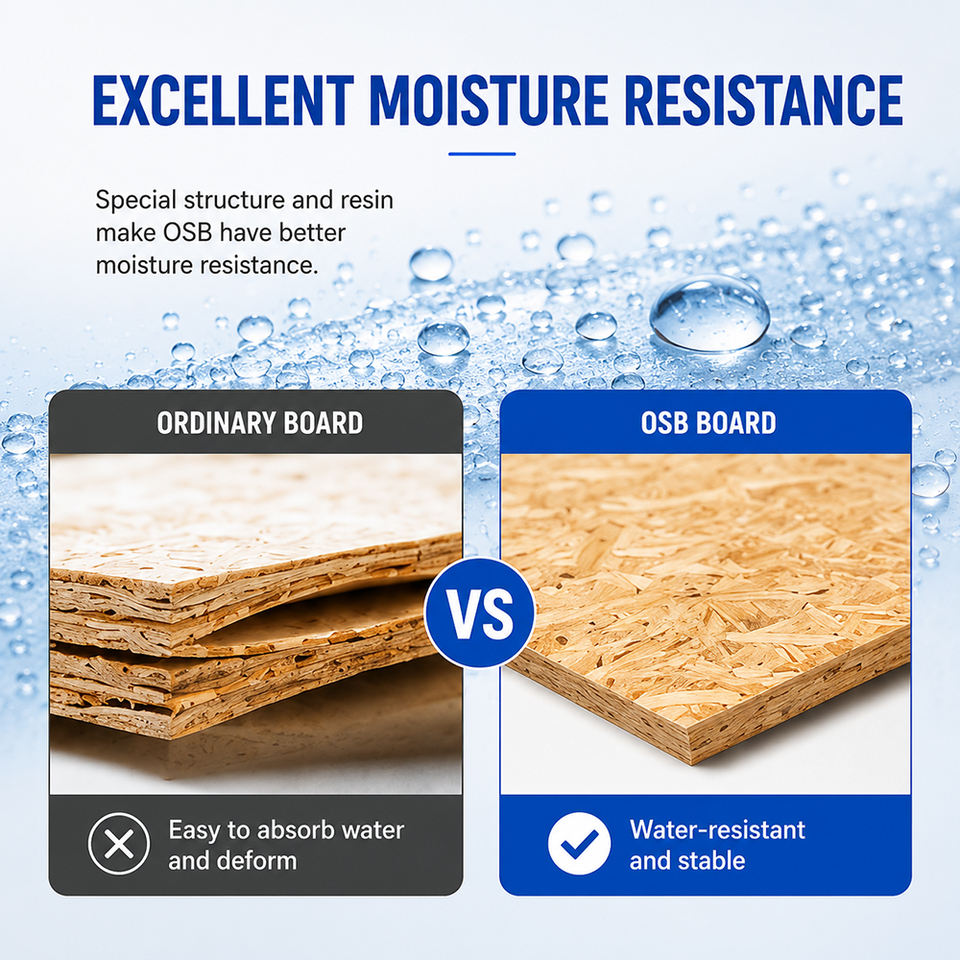 EUDR Certificate Wood Panel Wall Osb Board 9mm 4x8 ft Eco Friendly OSB3 ...