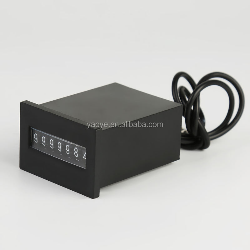 DC 12V/24V 7 - Digit Pulse Counter Mechanical Counter Coin Machine ...