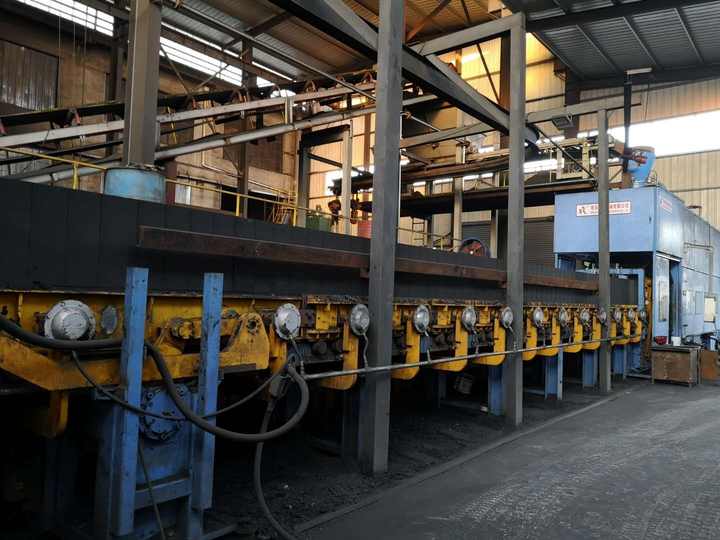 Automatic Foundry Molding Machine, Vertical Flaskless Sand Molding Line ...