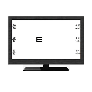 Snellen Chart Test - LED Digital Eye Vision Acuity Tool