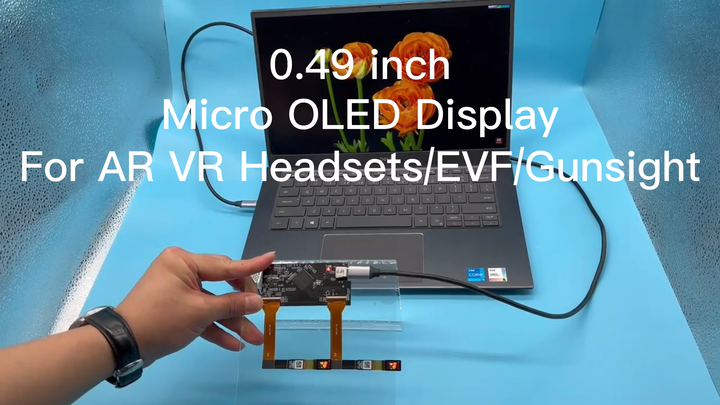 SeeYA 0.49インチsi-oled AMOLEDマイクロディスプレイ 1080p FHD 1920x1080 VR/AR用マイクロ ...